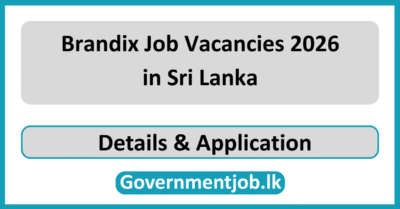 Brandix Job Vacancies 2026 in Sri Lanka Application Details