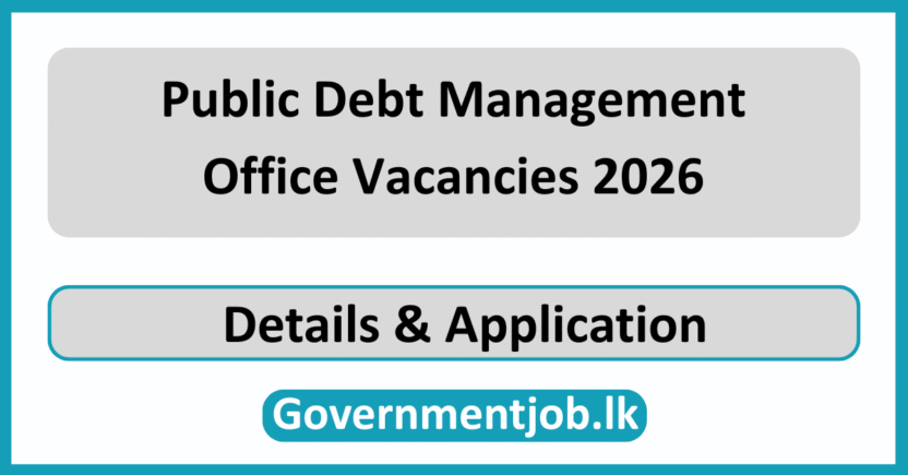 Public Debt Management Office Vacancies 2026 Application Form