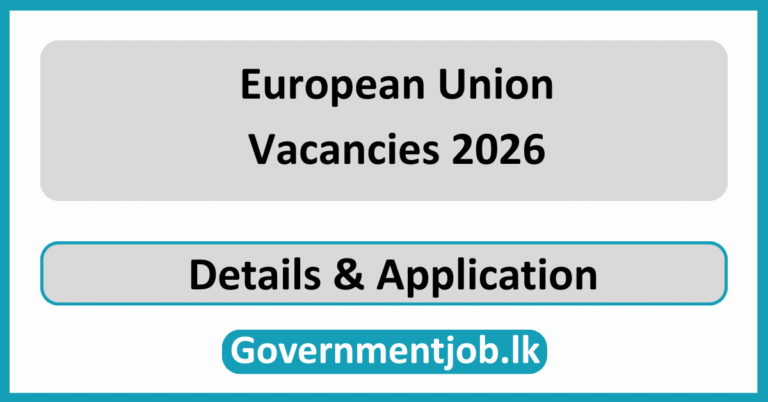 European Union Vacancies 2026 Application, Details - Apply Now
