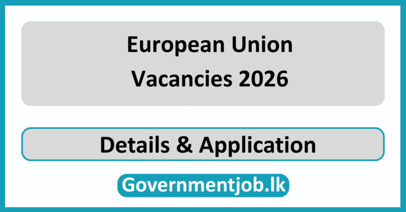 European Union Vacancies 2026 Application, Details - Apply Now