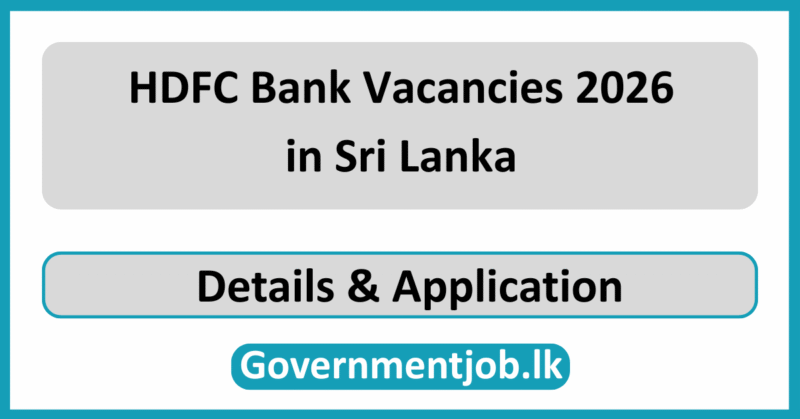Bank Vacancies 2026 in Sri Lanka - Explore All Bank Vacancy 2026