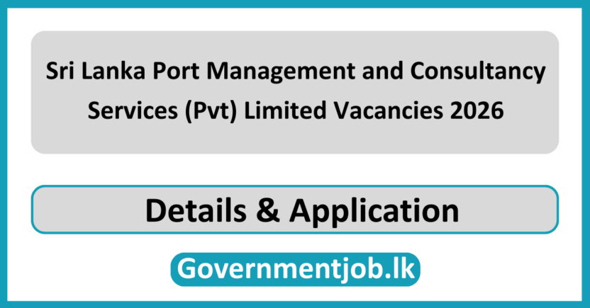 Sri Lanka Port Management and Consultancy Services (Pvt) Limited ...